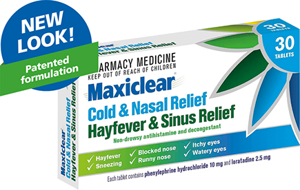 Feel free and clear from hayfever | Maxiclear